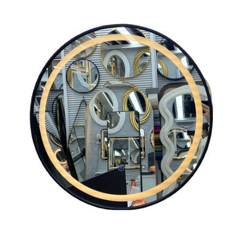 ESPEJO REDONDO C/MARCO LED – Cristalería La Mejor